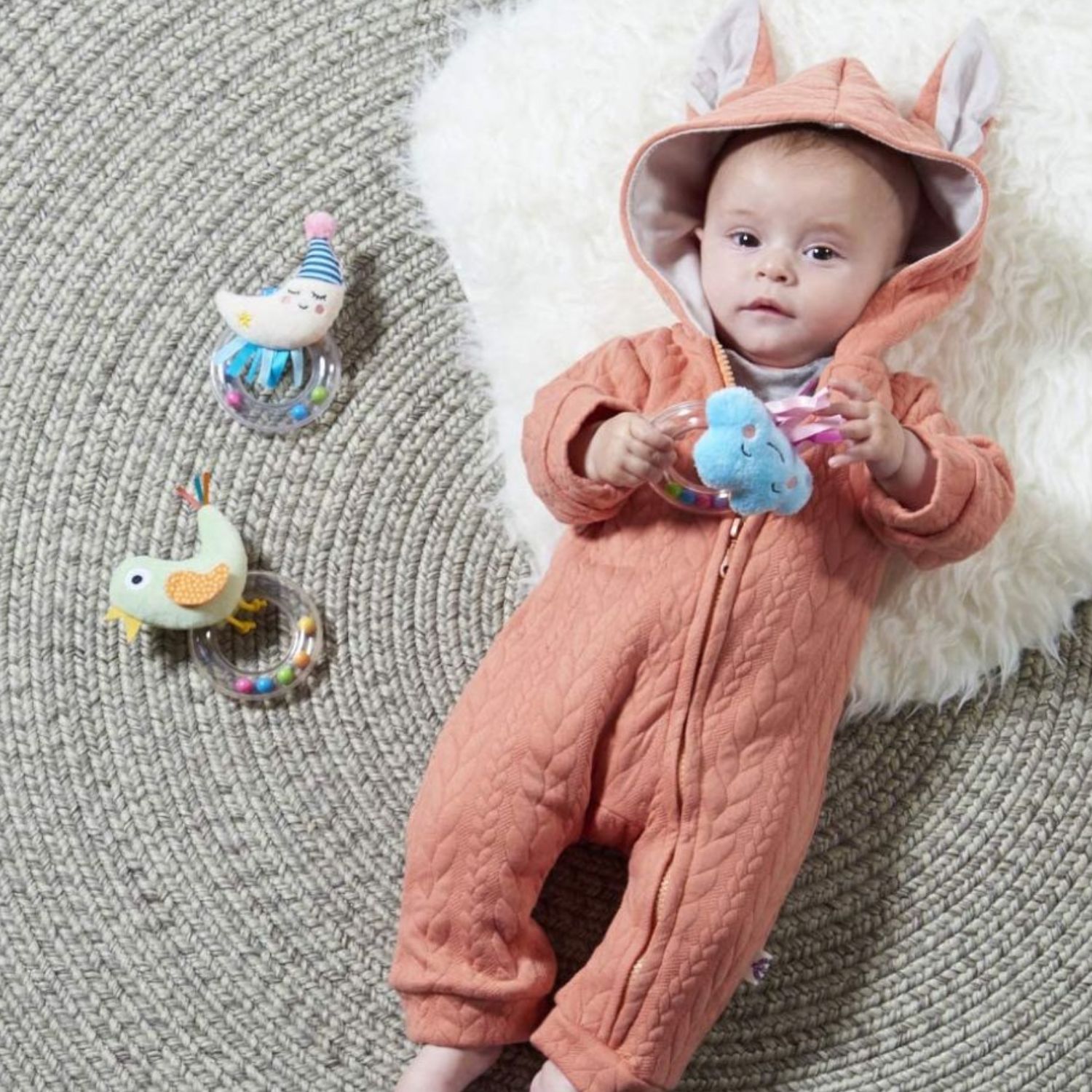 Taf Toys Mini Moon Rattle | Taf Toys